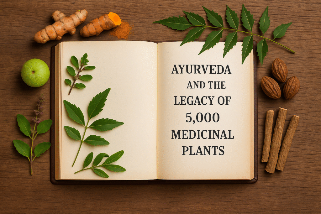 Ayurveda and the Legacy of 5,000 Medicinal Plants - THE INDIAN BLOG